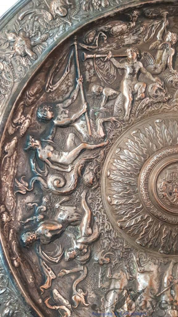 Mythological Creatures Plate By Kunstanstalt WMF Geislingen