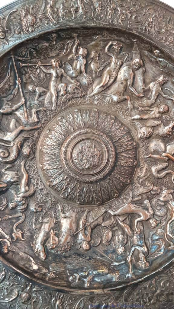 Mythological Creatures Plate By Kunstanstalt WMF Geislingen