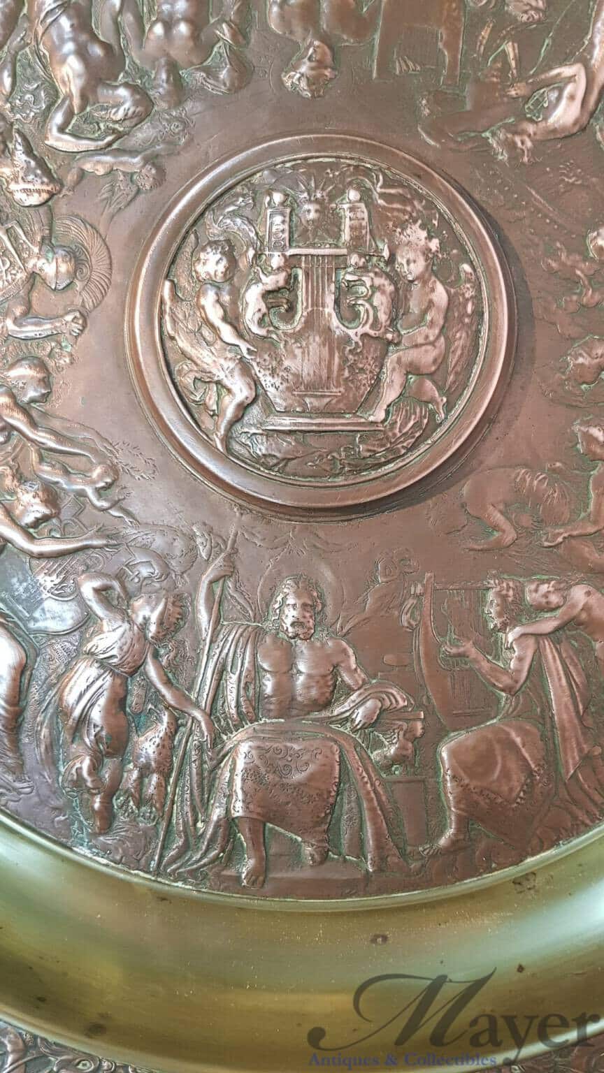 Vintage Copper plates - Greek Mythology Copper Plate