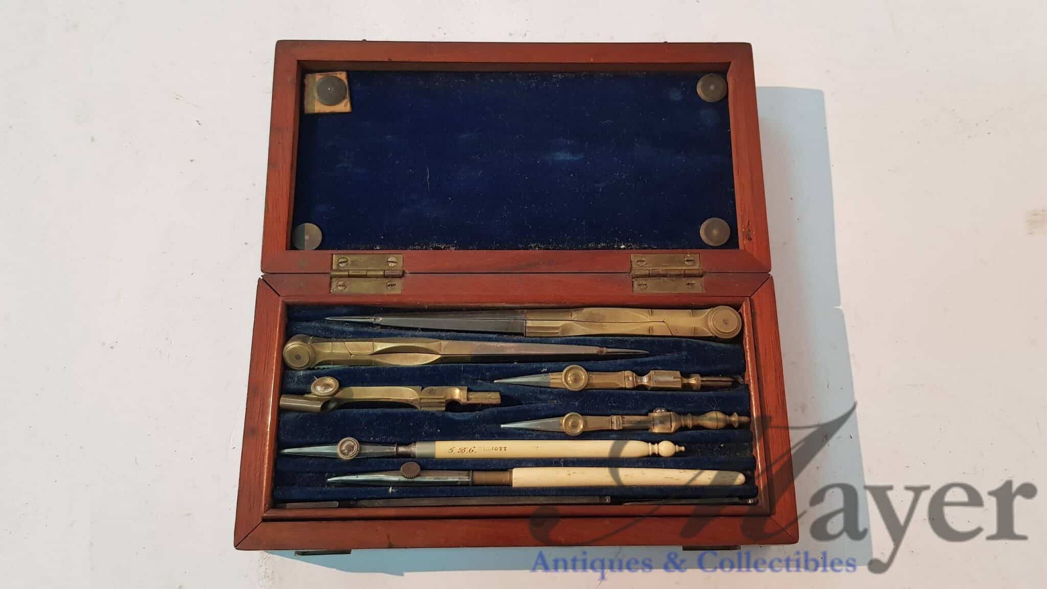 Elliott Brothers Instruments Set - Mayer Antiques & Collectibles