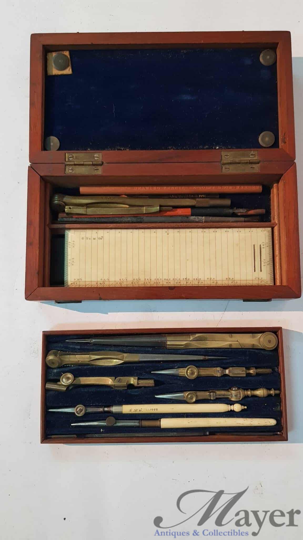Elliott Brothers Instruments Set - Mayer Antiques & Collectibles