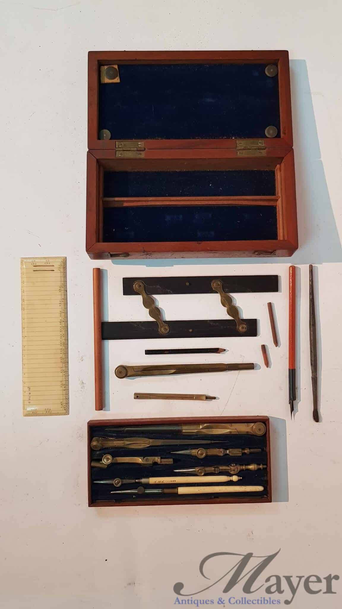 Elliott Brothers Instruments Set - Mayer Antiques & Collectibles