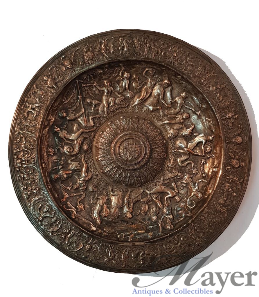 Mythological Creatures Plate By Kunstanstalt WMF Geislingen