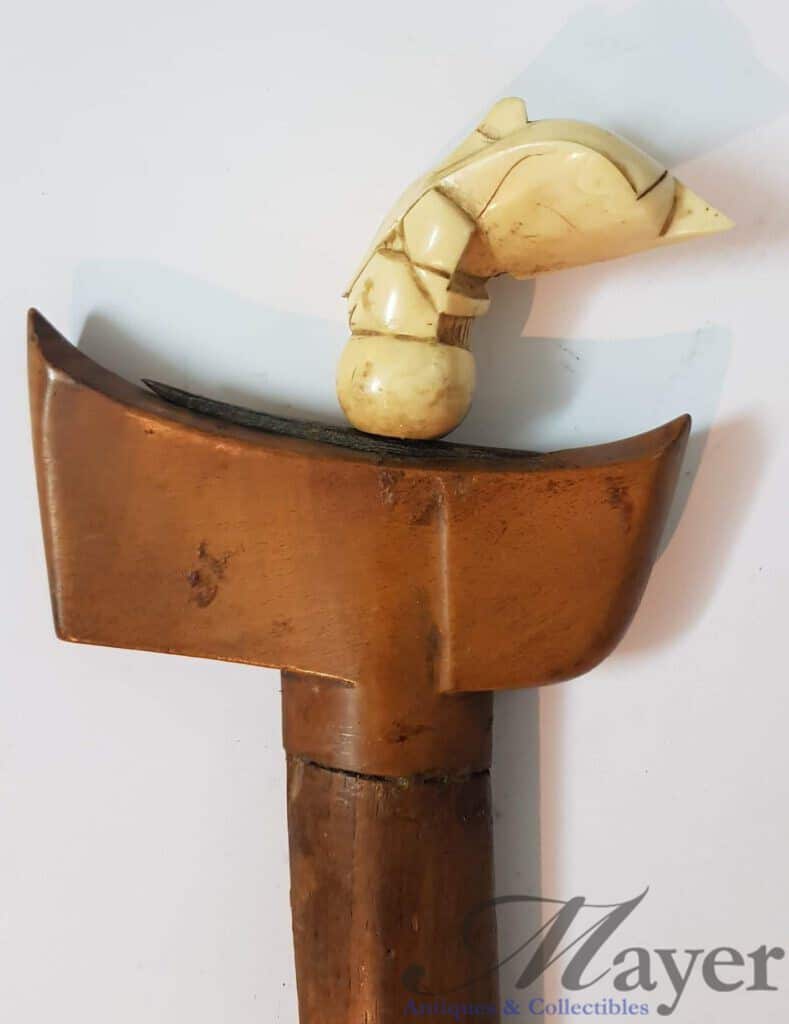 Bone Hilt Kris Dagger - Mayer Antiques & Collectibles