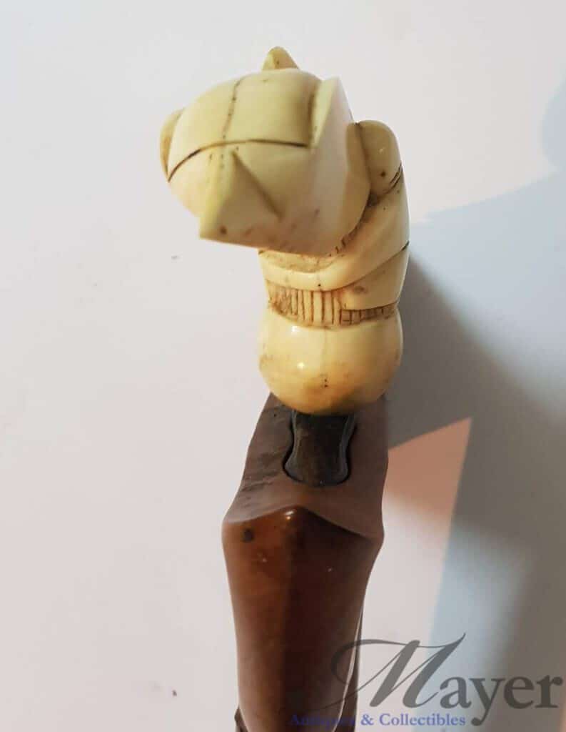 Bone Hilt Kris Dagger - Mayer Antiques & Collectibles