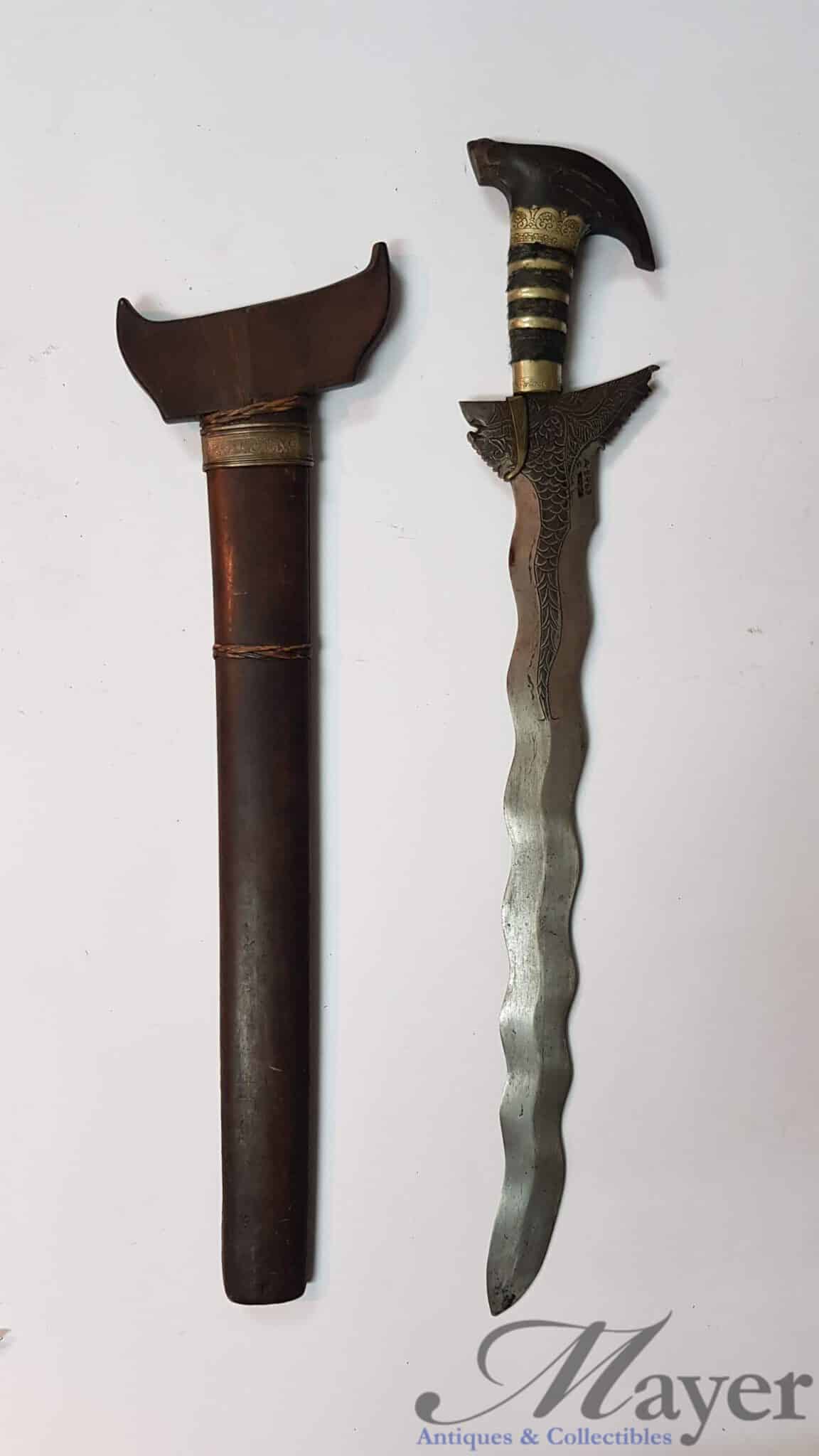 Authentic Moro Kris Sword
