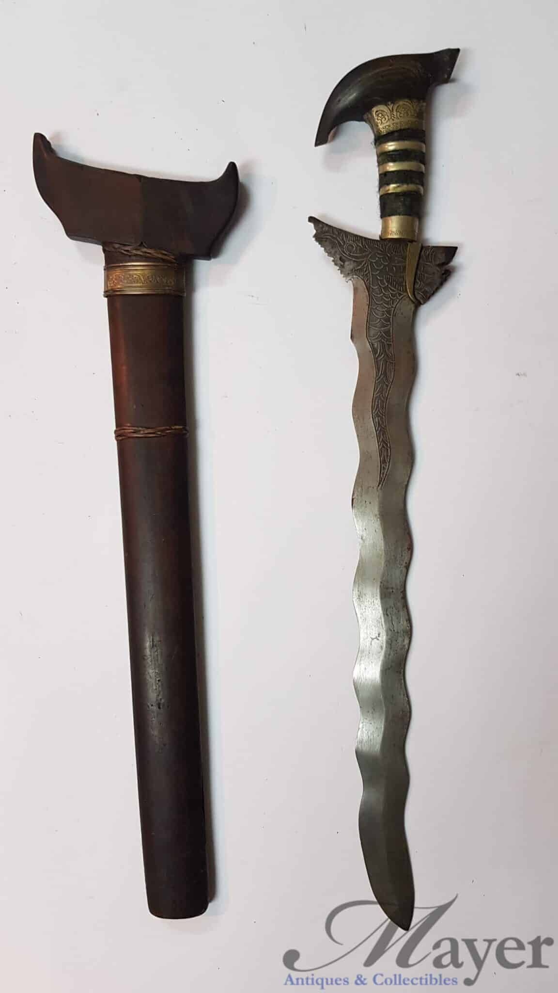 Authentic Moro Kris Sword
