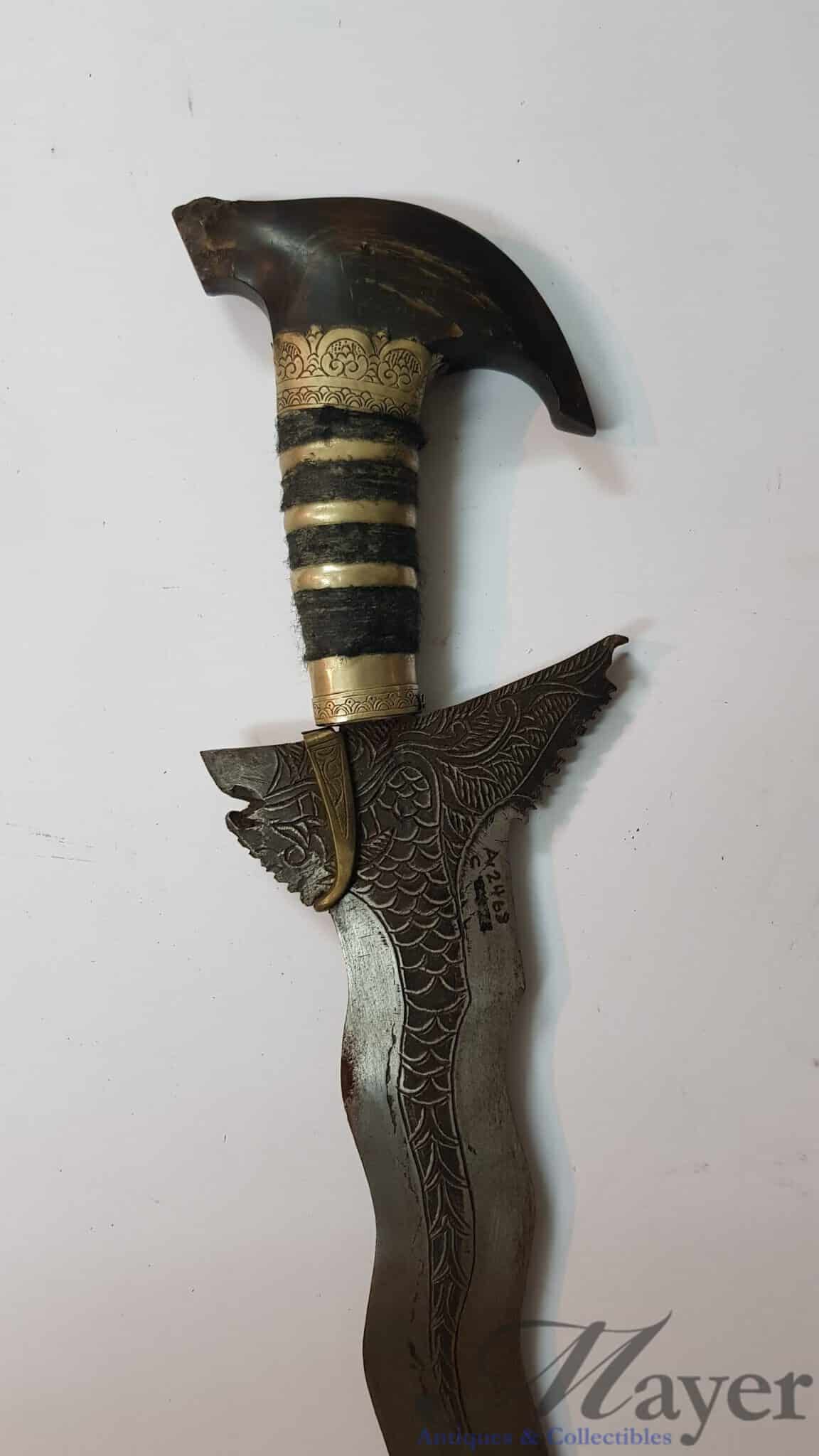 Authentic Moro Kris Sword