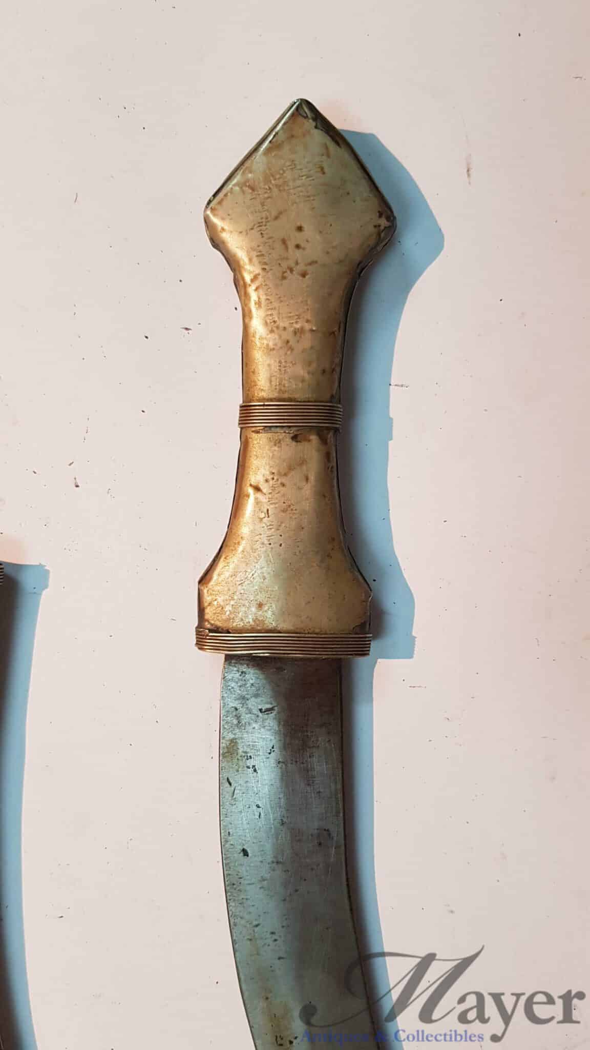 A Set Of Authentic Bedouin Shabariya Daggers - Mayer Antiques ...