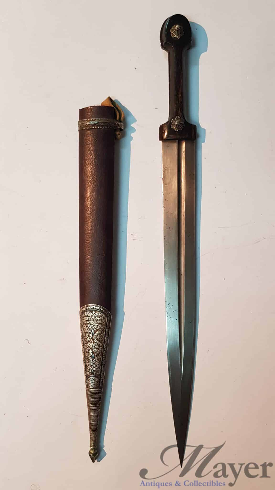 Caucasus Kinjal Dagger - Mayer Antiques & Collectibles