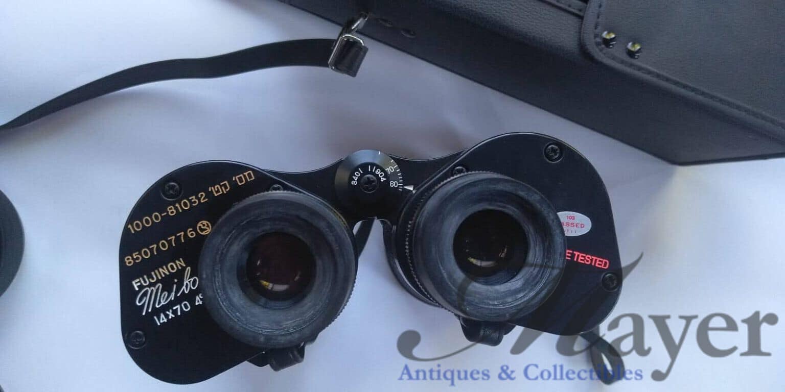 Fujinon Meibo 14X70 IDF Surplus Field Binoculars - Mayer Antiques ...