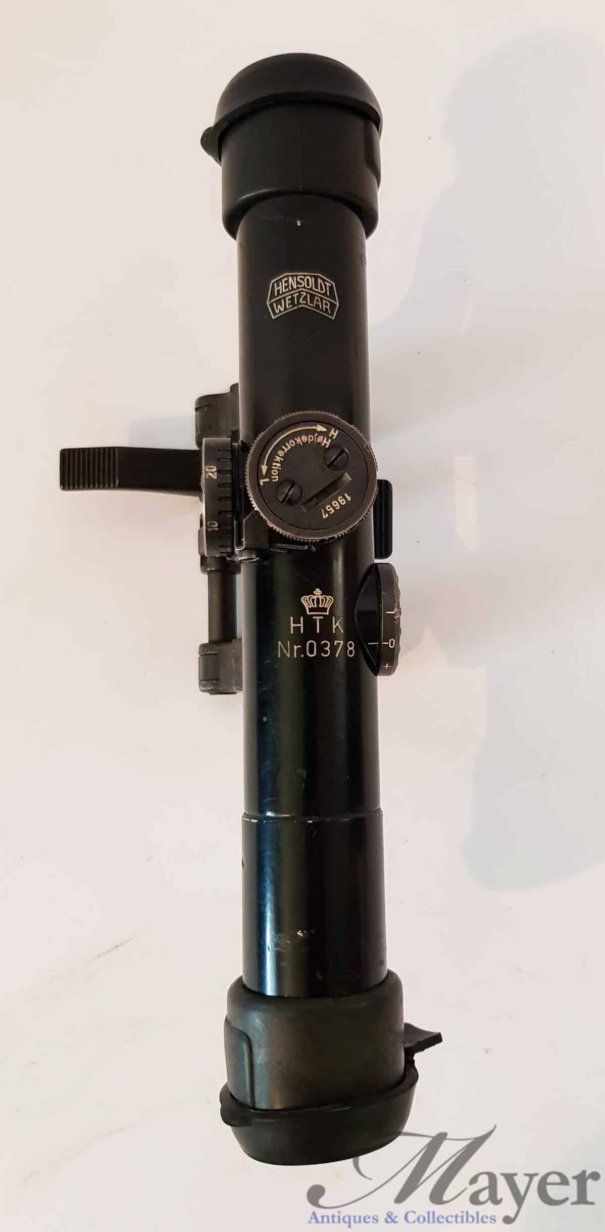 Danish Military Surplus Hensoldt Wetzlar Z24 x4 Scope With G3 Claw ...