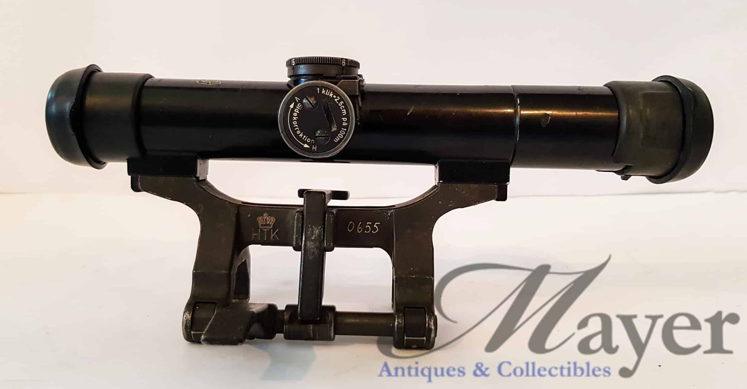 Danish Military Surplus Hensoldt Wetzlar Z24 x4 Scope With G3 Claw ...