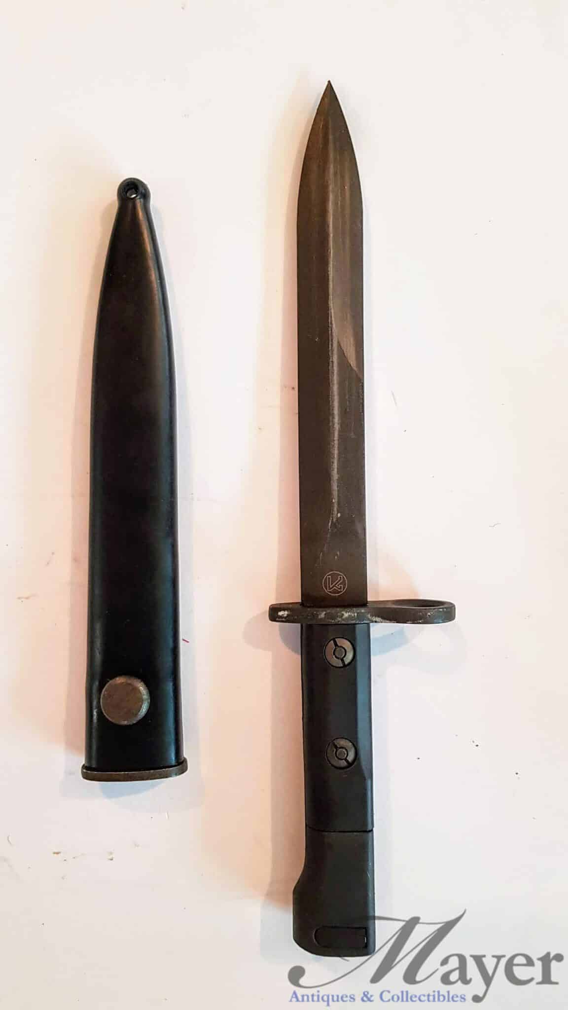 Rare Israeli Uzi Bayonets By IMI - Mayer Antiques & Collectibles
