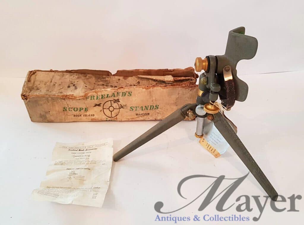 Freeland Spotting Scope Tripod With Original Box - Mayer Antiques ...