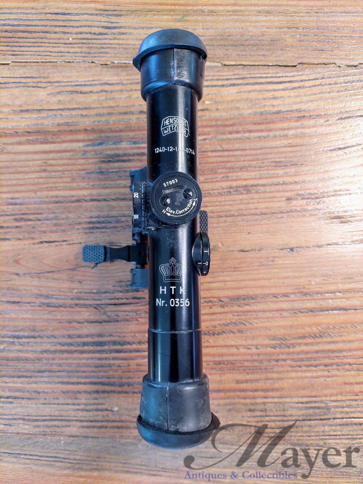 Danish Military Surplus Hensoldt Wetzlar Z24 x4 Scope With G3 Claw ...