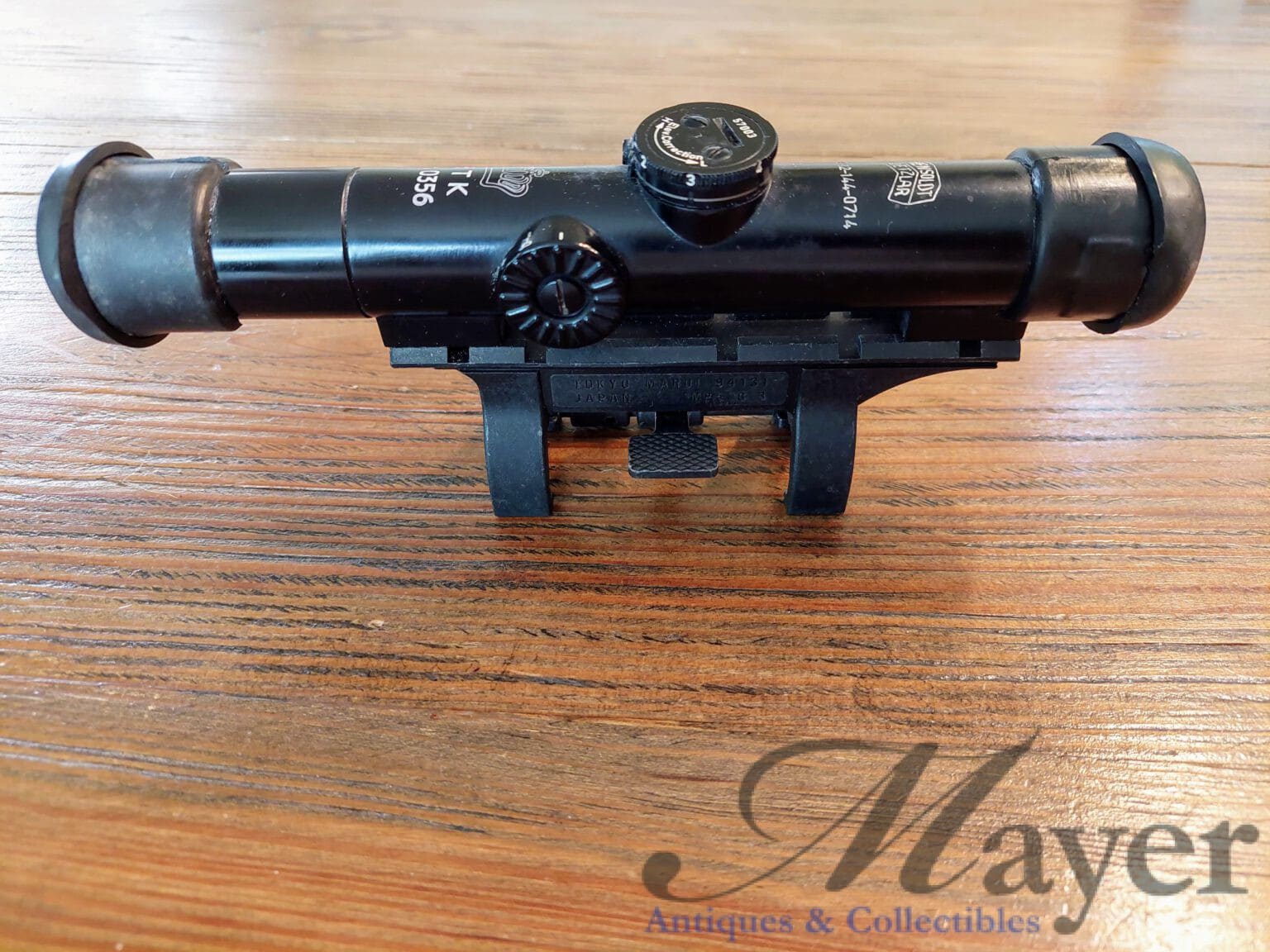 Danish Military Surplus Hensoldt Wetzlar Z24 x4 Scope With G3 Claw ...