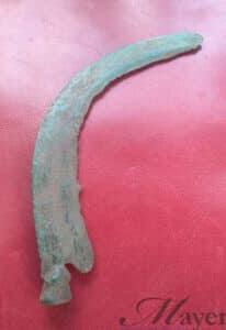 Ancient Celtic Druid Ritual Bronze Sickle of the Hallstatt Culture ...