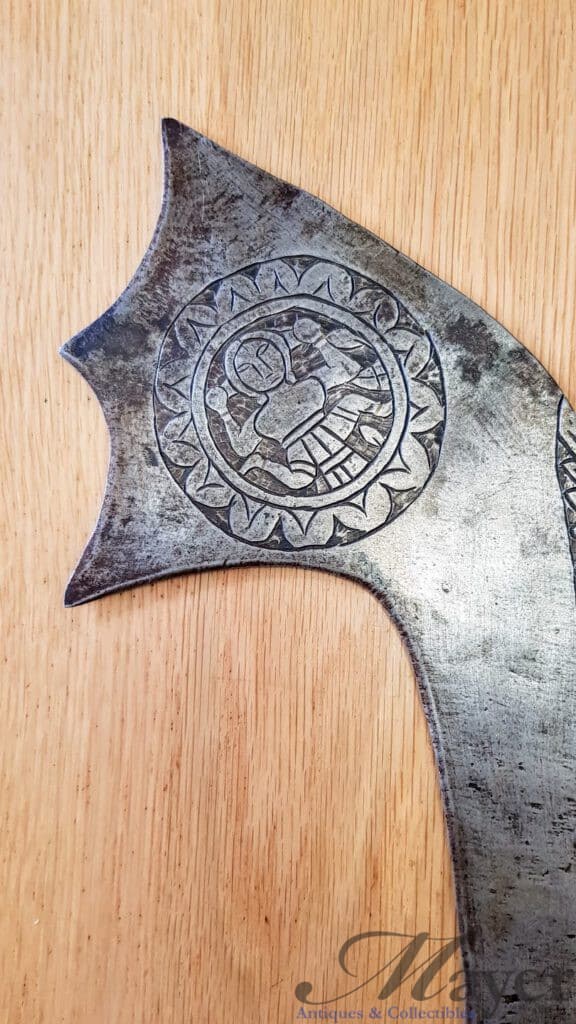 Indian Kora Sword With Tulwar Hilt - Mayer Antiques & Collectibles