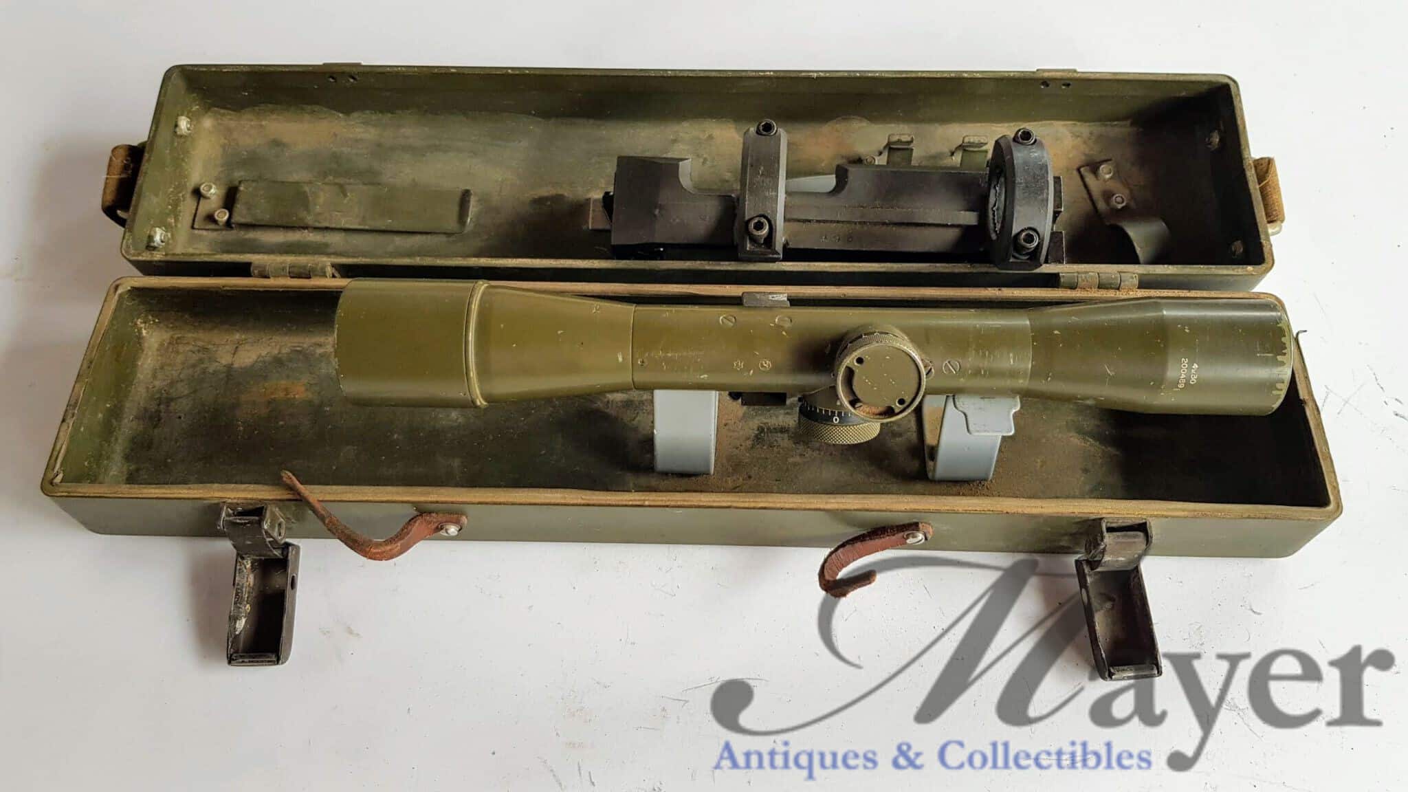 Israeli Mauser K98 Wild Heerbrugg Scope with Mount and Case - Mayer ...