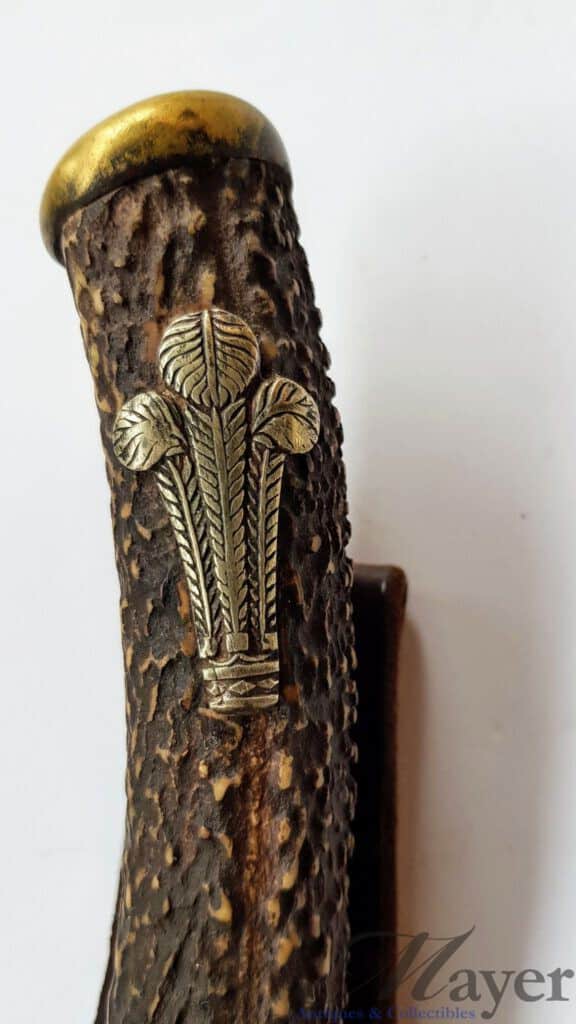 Welsh Hunting Bowie Knife - Mayer Antiques & Collectibles