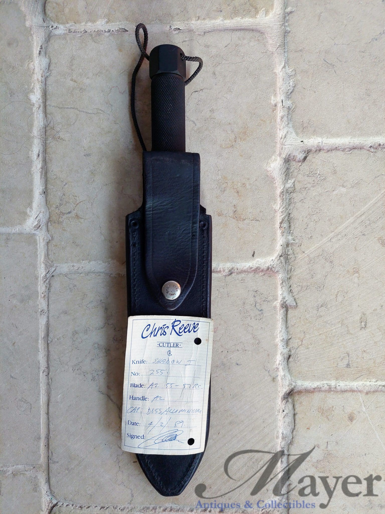 Chris Reeve Shadow 1 Knife - South Africa Model