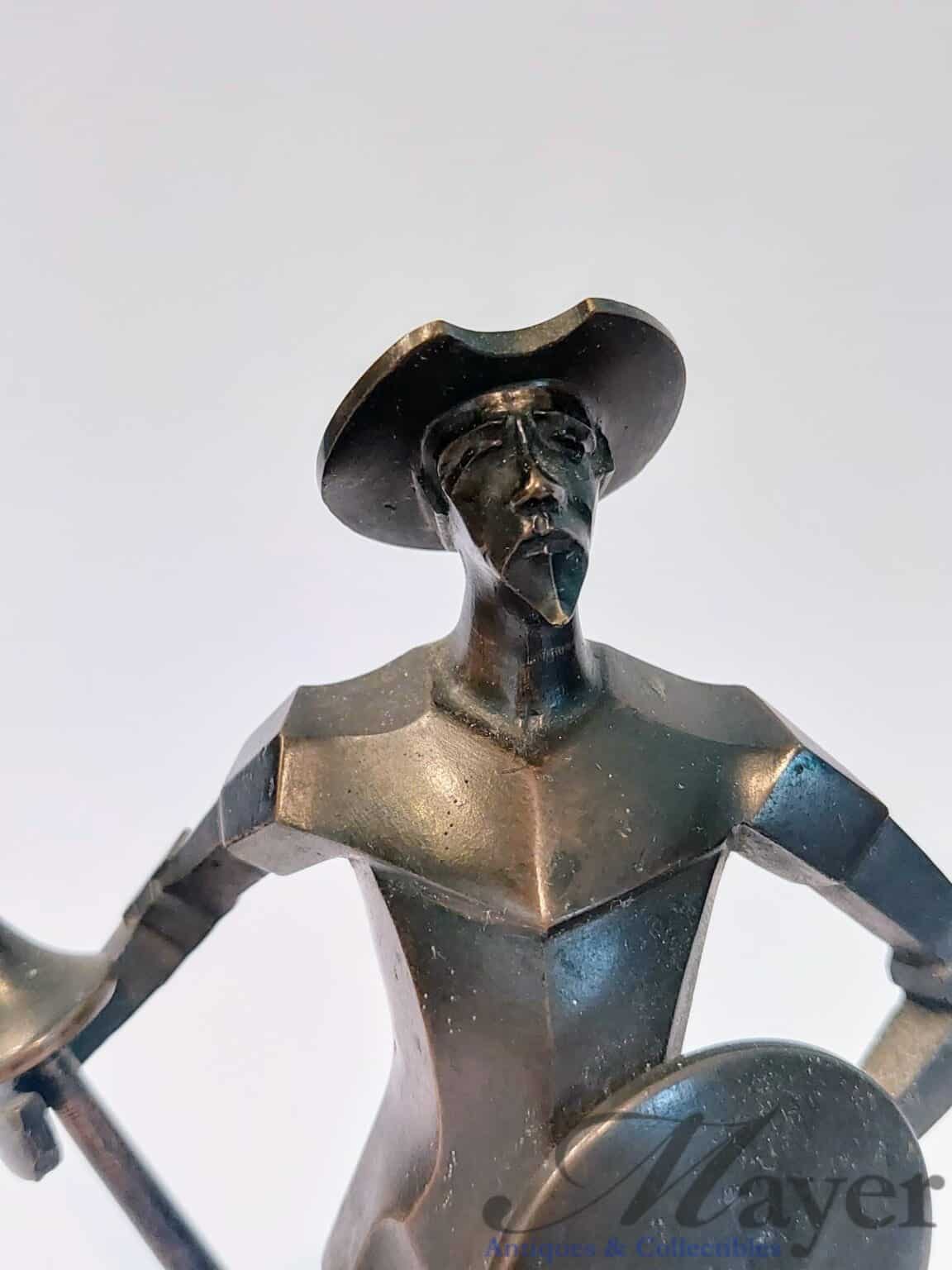 Don Quixote and Sancho Panza Steel Sculptures By Roli