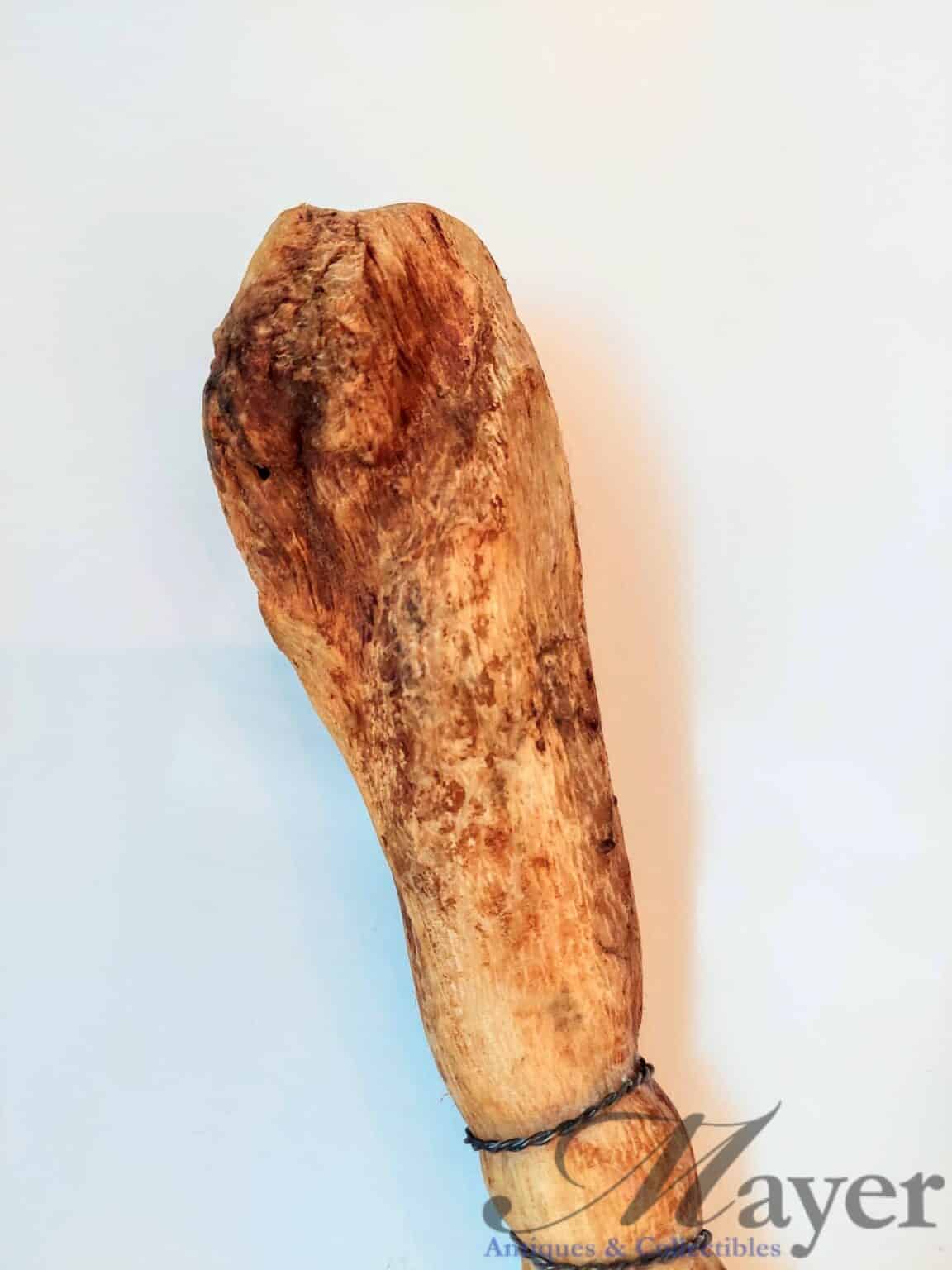 Antique Oosik Walrus Penis Bone Ceremonial Club