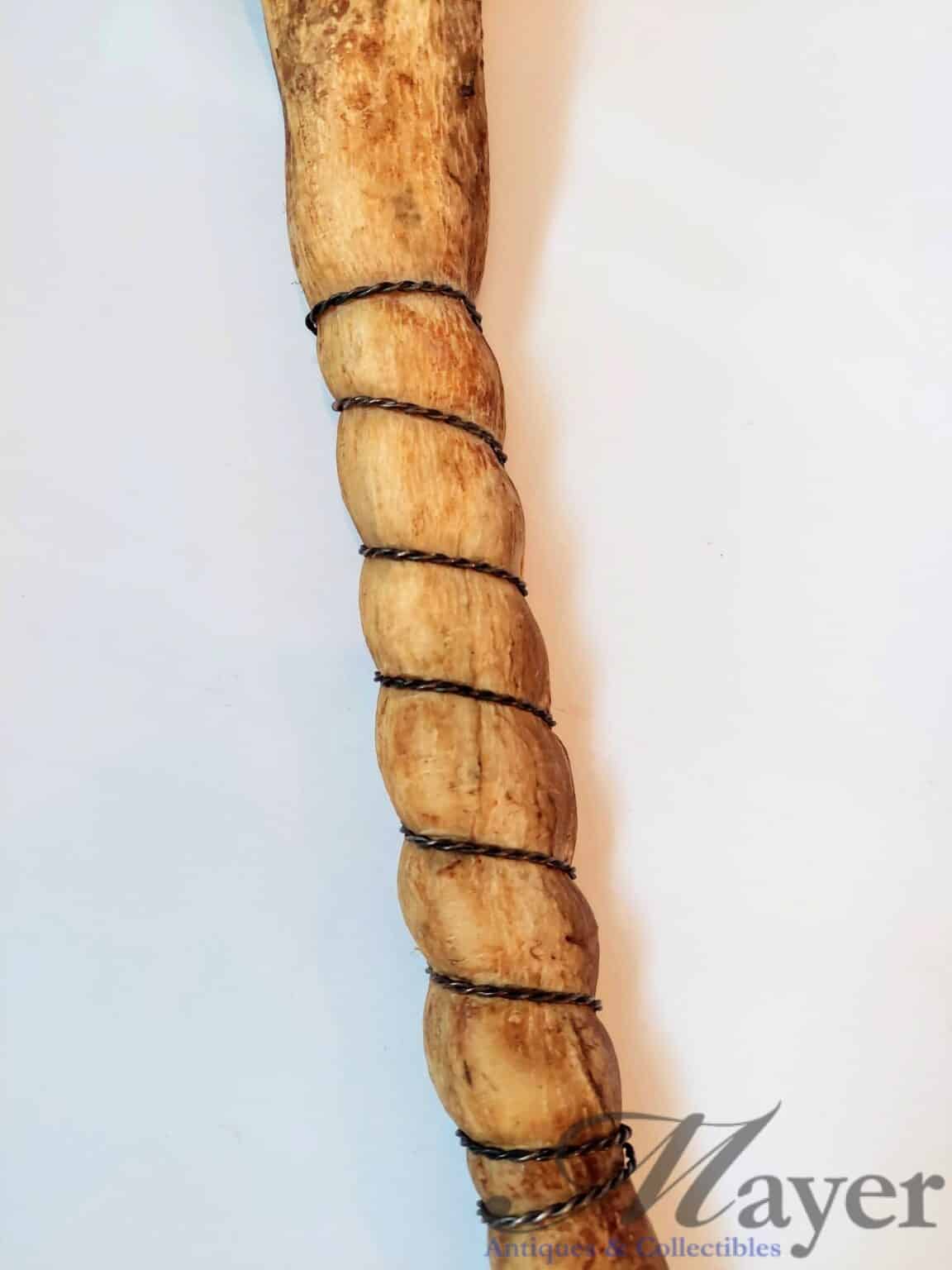 Antique Oosik Walrus Penis Bone Ceremonial Club