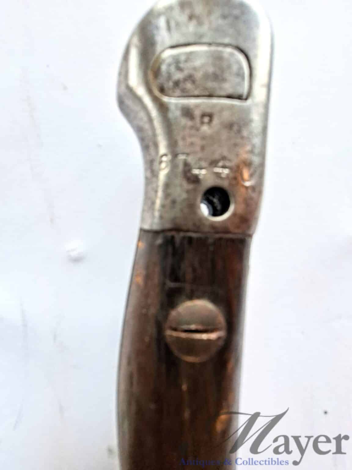 An Australian 1943 Pattern Bolo Machete Bayonet